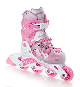 Pattini in linea Bambina - Raven - Rosa (Pink) - S - Armadio Sportivo