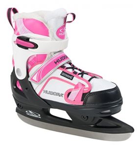 pattini da ghiaccio - Hudora ragazza - rGO - colore rosa - misura 33 - 36 - Armadio Sportivo